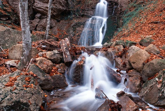 Soft stream stock photo. Image of flow, light, landscape - 20379474