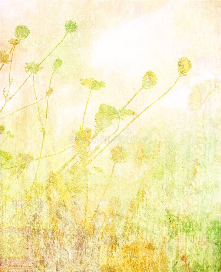 Soft Summer Meadow Textured Background Stock Image - Image of paint ...