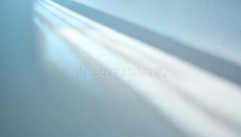 Soft Sunlight Casting Sharp Shadows on a Smooth White Wall, Creating a ...