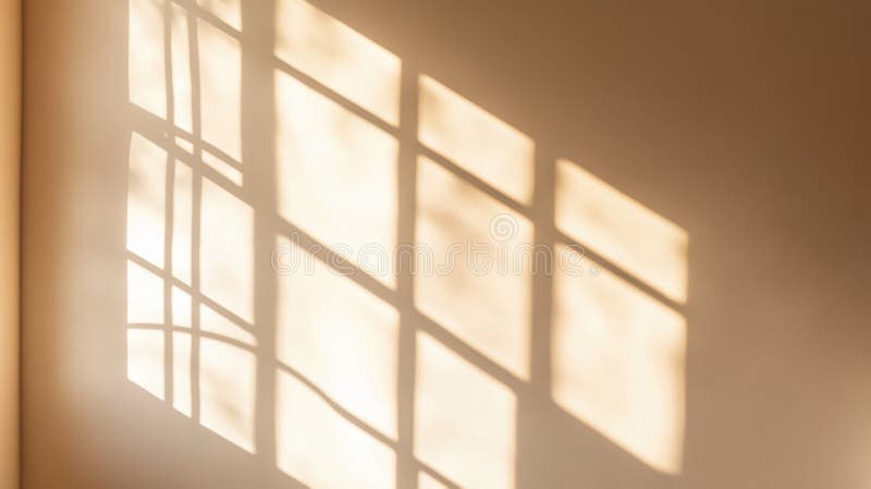 Soft Window Light Casting Patterns Colored Wall Stock Photos - Free ...