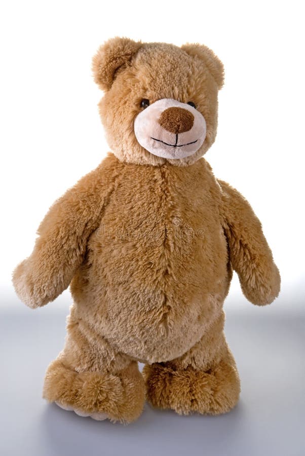 Soft teddy bear stock photo. Image of stuffed, bear, single - 9115152