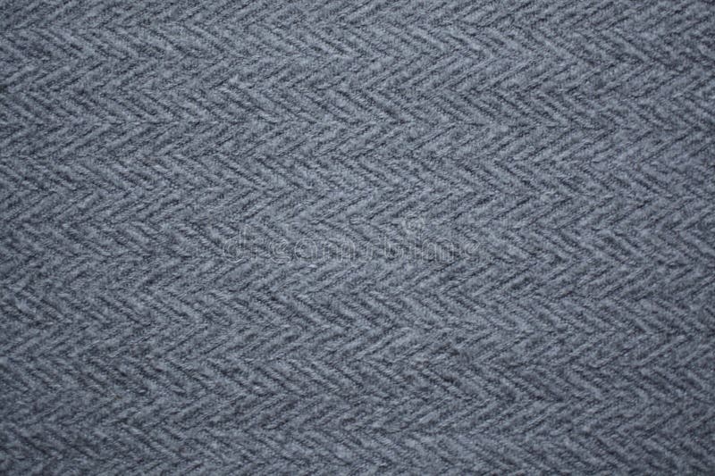 Soft Texture of a Knitted Grey Fabric Scarf Close-up. Grey Fabric ...