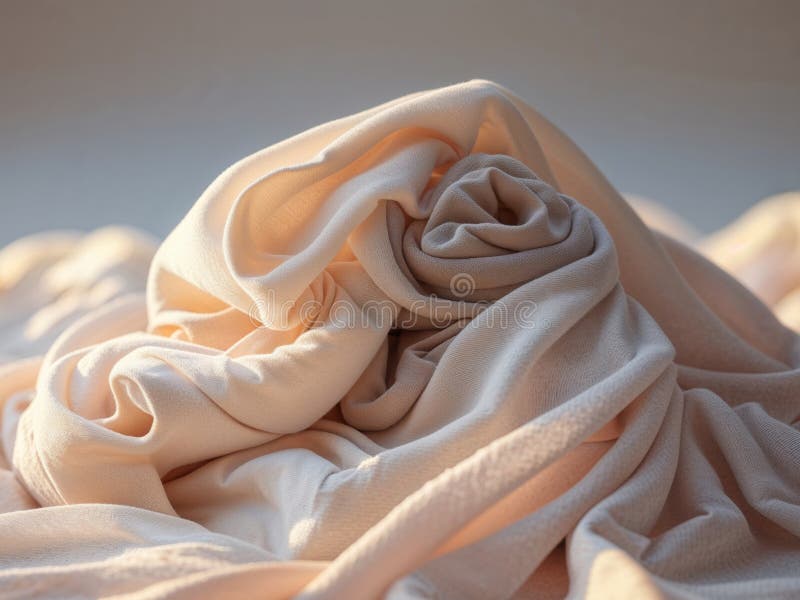 Soft Textured Fabrics with Diffused Lighting Stock Photo - Image of ...
