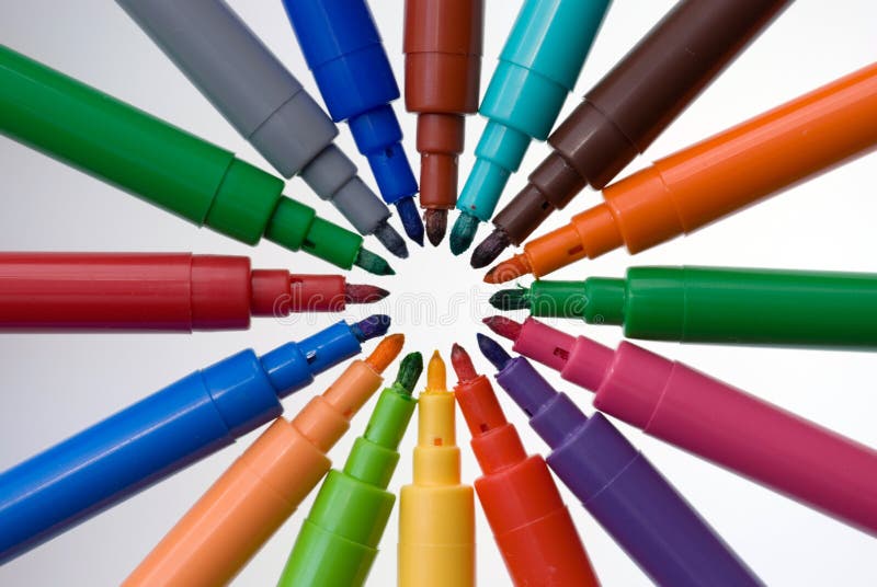 Soft-tip 11 stock image. Image of accessory, table, colored - 2590545