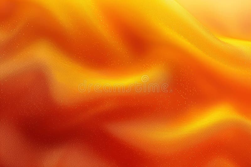 Soft Tone Bright Orange Yellow Gradient Fabric Background with Light ...