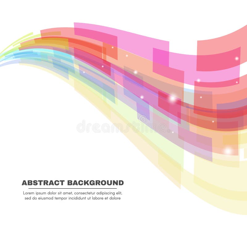 Soft Tone - Rectangle Wave Vector Abstract Background Stock Vector ...