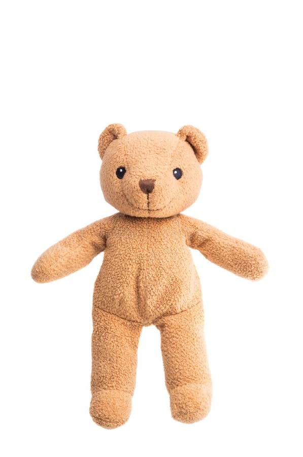 Soft toy bear isolated stock photo. Image of softness - 169516846