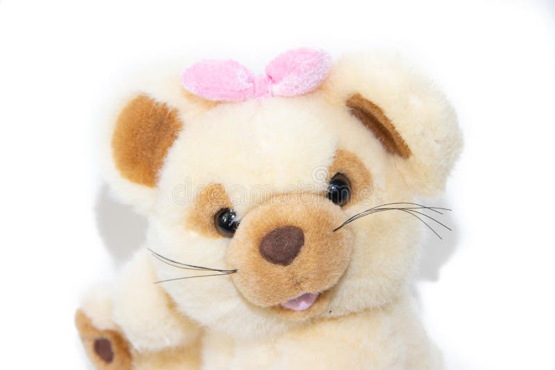 Soft Toy Mouse Isolated on White Background. Kids Toys Stock Image ...