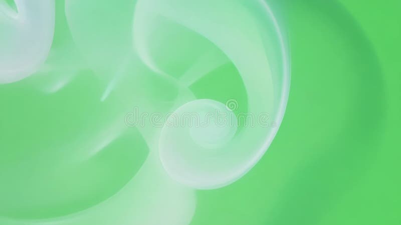 Soft Translucent Swirls Create a Magical Dreamlike Effect. Green Screen ...