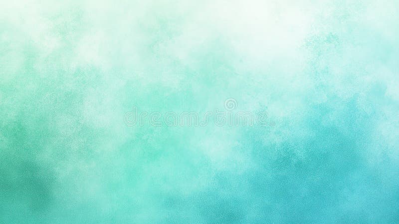 Soft Turquoise and Mint Gradient Background with a Gentle Misty Effect ...
