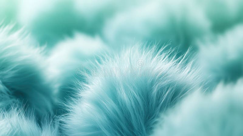 Soft Turquoise Texture of Furry Surface with Gentle Lighting Stock ...