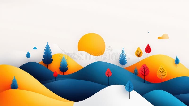 Soft UI Background Illustration for Clean Design Projects Stock ...