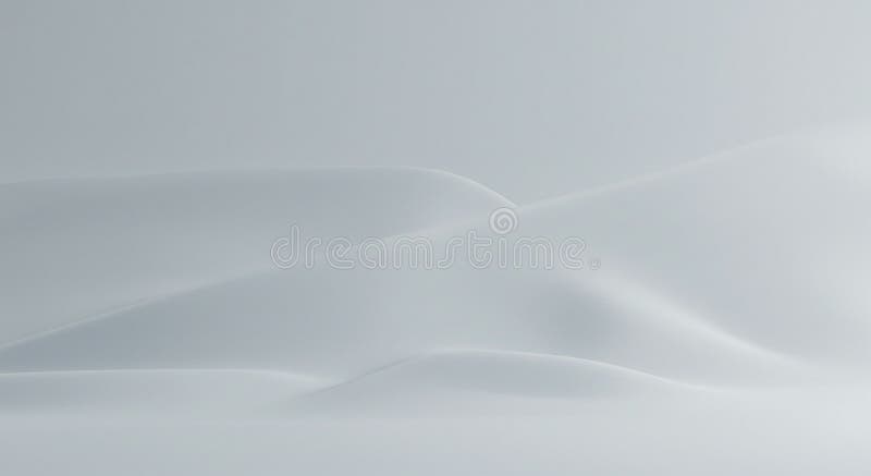 Soft, Undulating Forms Resembling Gentle Dunes or Draped Fabric Fill ...