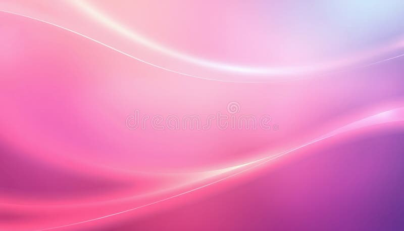 Soft and Vibrant Pink Background with Smooth Flowing Lines, Creating ...