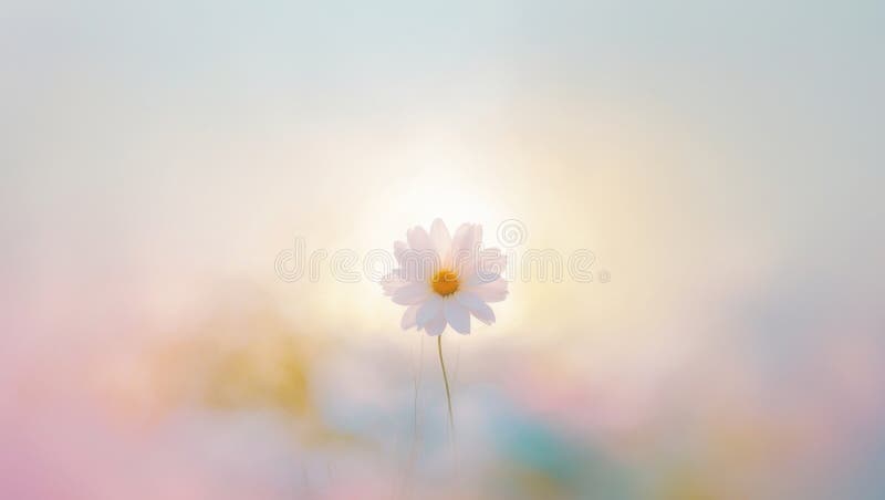 Soft Vignette Effect Moment with Vignette with Pastel. Stock Image ...