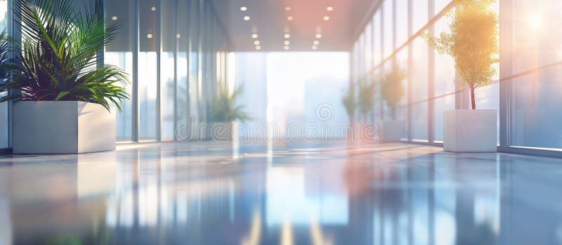 Soft Visually Pleasing Defocused Office Background Creating ...