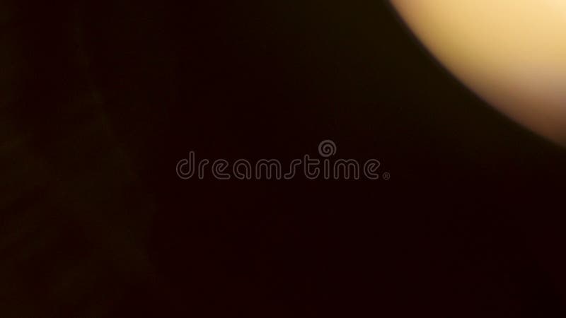 Warm Light Effect in Studio Over Black Background Stock Footage - Video ...