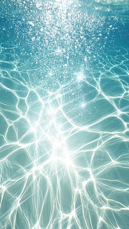 Soft Water Ripples Create a Dreamy Atmosphere in a Tranquil Setting ...