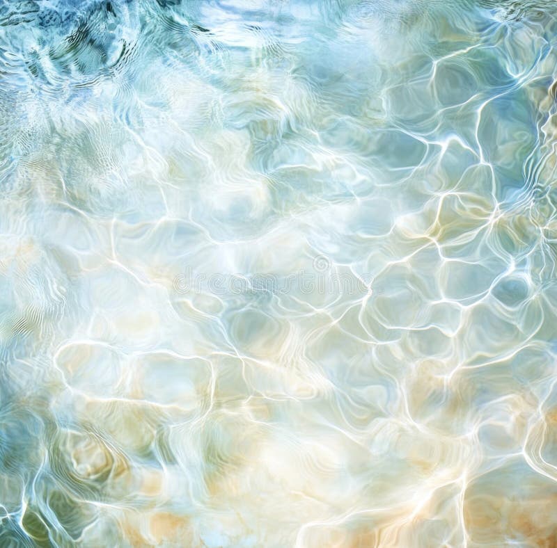 Soft Water Ripples Create a Serene Light Blue Abstract Texture Stock ...