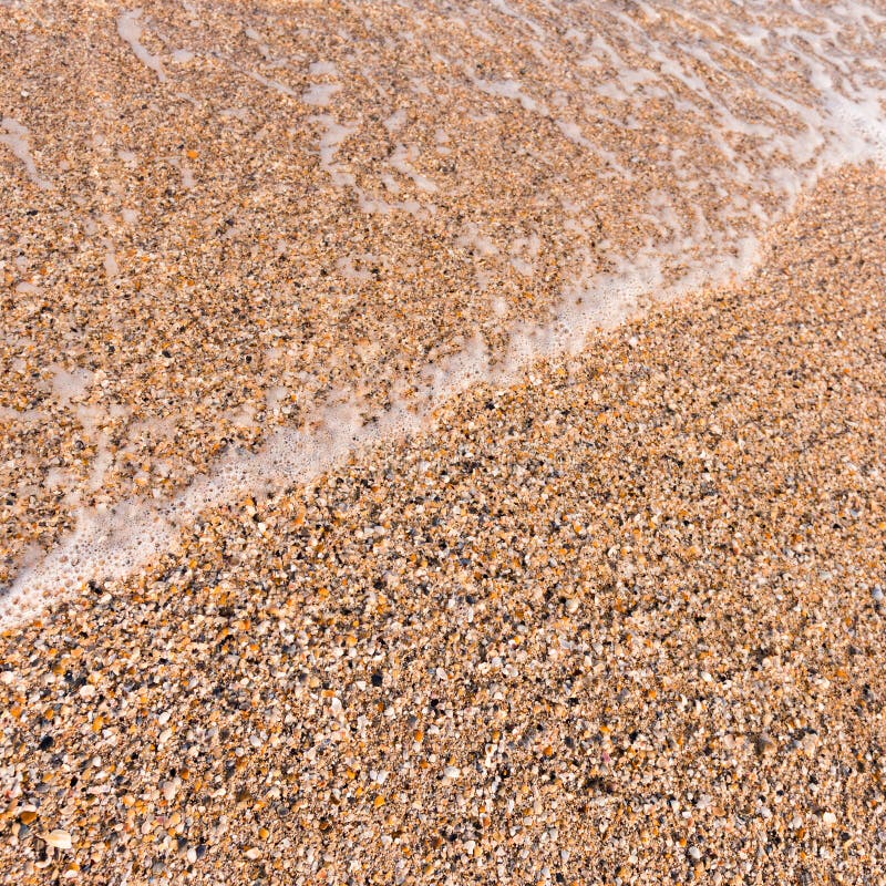 Soft Water Veil Shore Sand Stock Photos - Free & Royalty-Free Stock ...