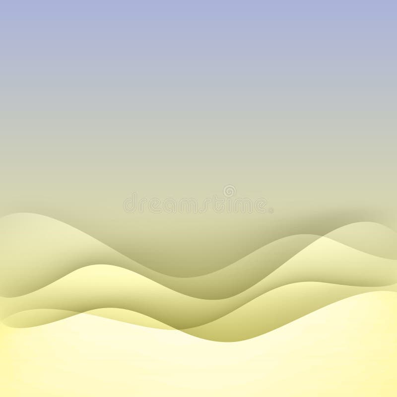 Soft Wave Abstract Background. Stock Vector - Illustration of color ...