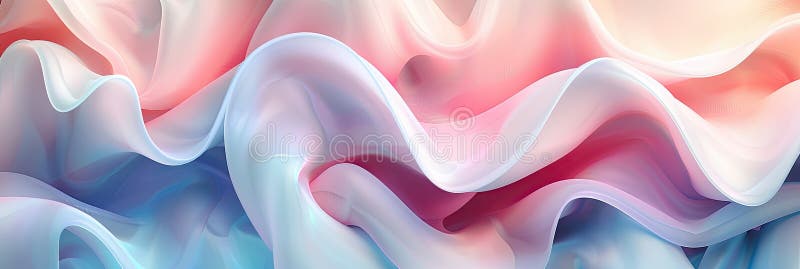 Soft Wave Patterns in Light Colors, Creating a Calming and Cute ...