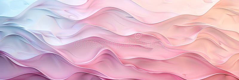 Soft Wave Patterns in Light Colors, Creating a Calming and Cute ...