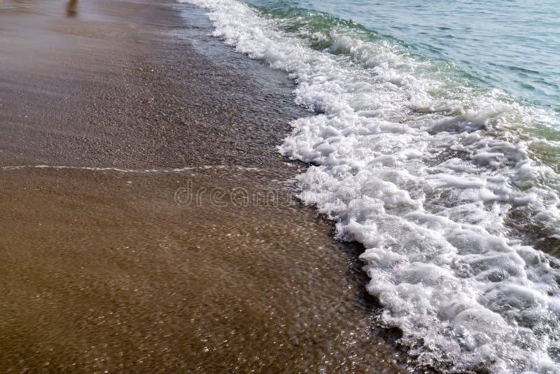 Soft wave of the stock photo. Image of splash, coast - 175909818