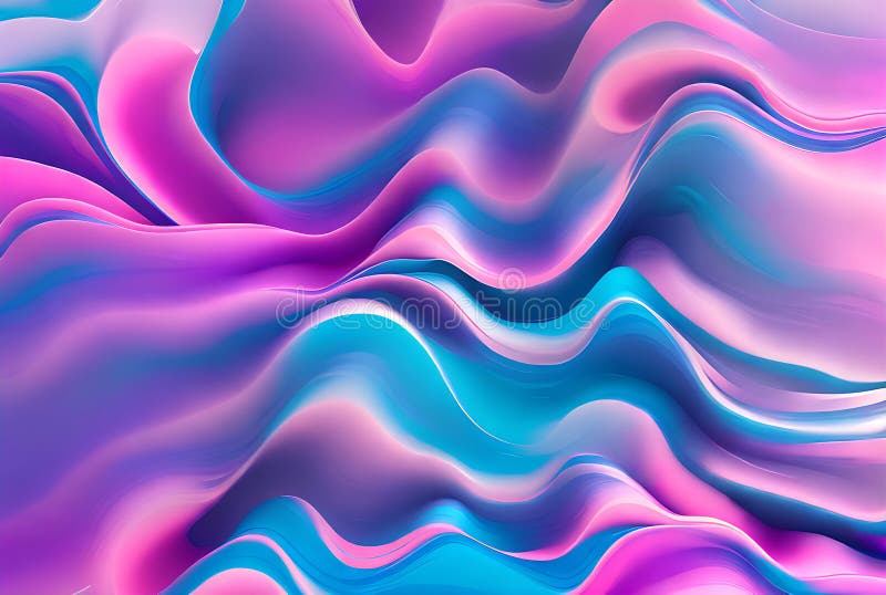 Soft Wave Stripes on Abstract Shadowed Background. Stock Illustration ...