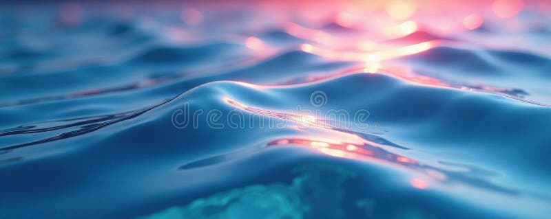 Soft Wavelets Create Patterns on Opaque Water , Ripple, Aesthetic Stock ...