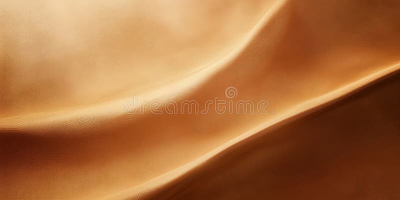 Soft Waves of Rich Brown Fabric Flow Gently Creating a Luxurious and ...