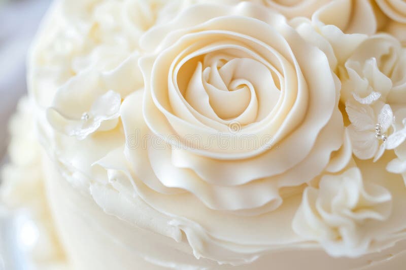 Soft Whipped Cream Texture Delicate Swirls Smooth Fluffy Peaks Stock ...