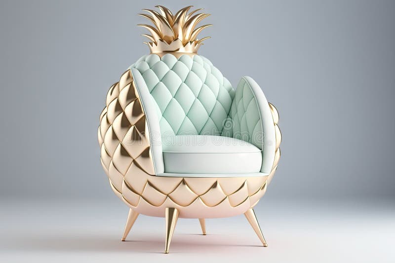 Pineapple Chair Stock Illustrations – 328 Pineapple Chair Stock ...