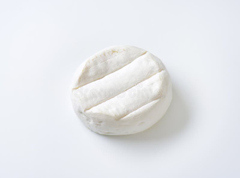 Soft Cheese with Thin White Rind Stock Image - Image of milk, brique ...