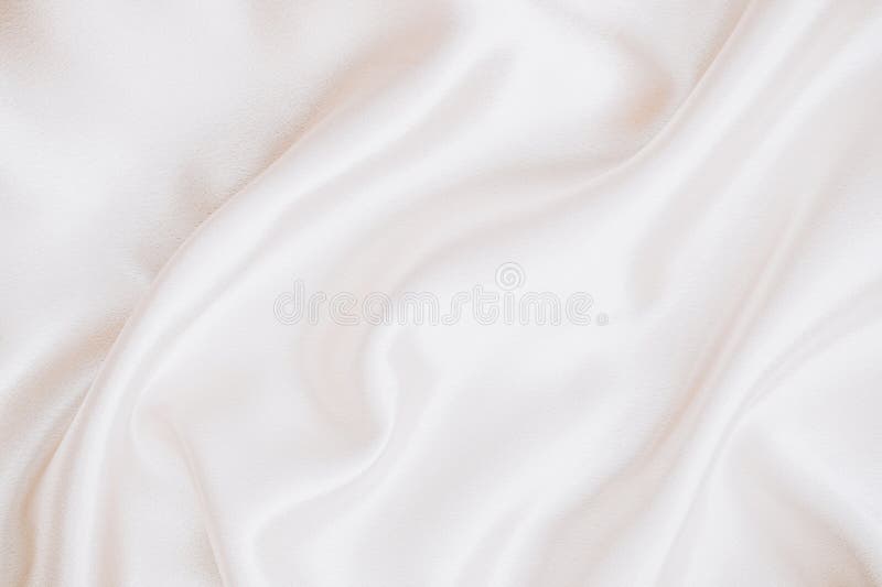 Soft White Fabric Draped Gracefully on a Surface for Textile Design ...