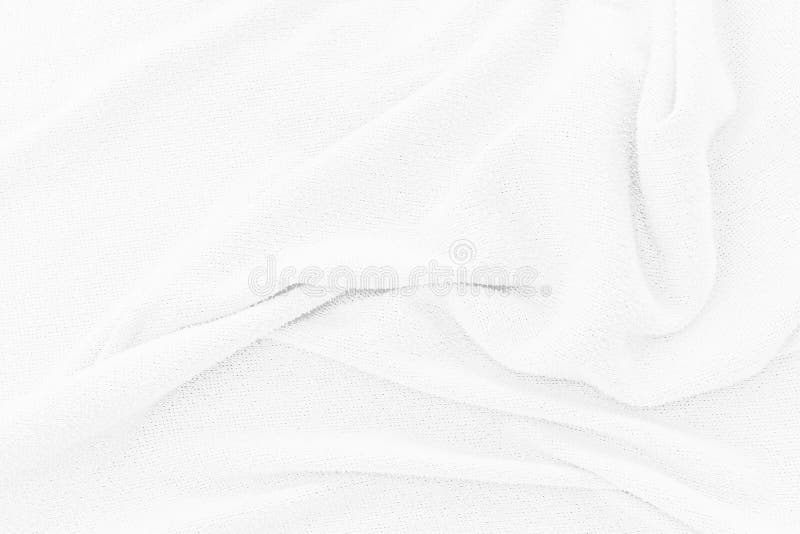 Soft White Fabric Texture Background. Stock Photo - Image of crumpled ...