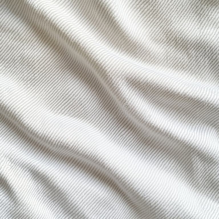 Soft White Fabric Texture with Subtle Waves and Detailed Pattern Stock ...