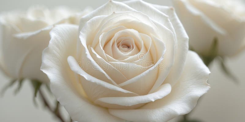 Soft White Rose Petals Background Texture Stock Photo - Image of ...