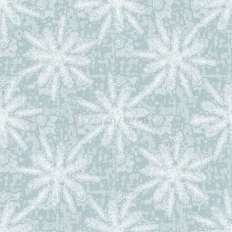 Soft Ice Blue Snow Flake Pattern Background. Simple Minimal Frosty Blur ...
