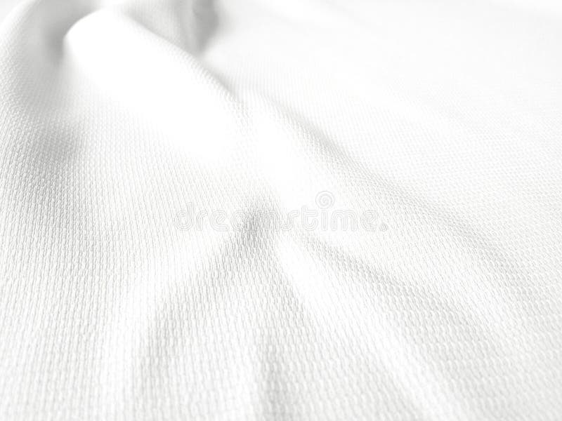 Soft White Wrinkled Fabric Background Stock Photo - Image of cover ...