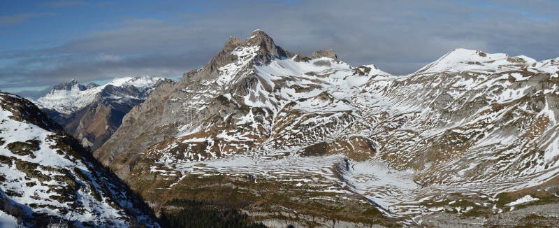 Soft Winter in the Atlantic Pyrenees Stock Photo - Image of soft ...