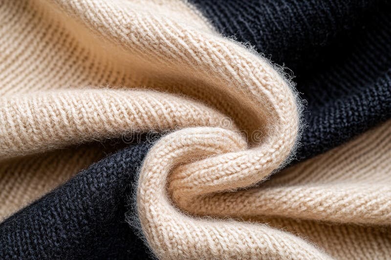 A Soft Wool Surface Features a Gradient Transition from Beige To Deep ...