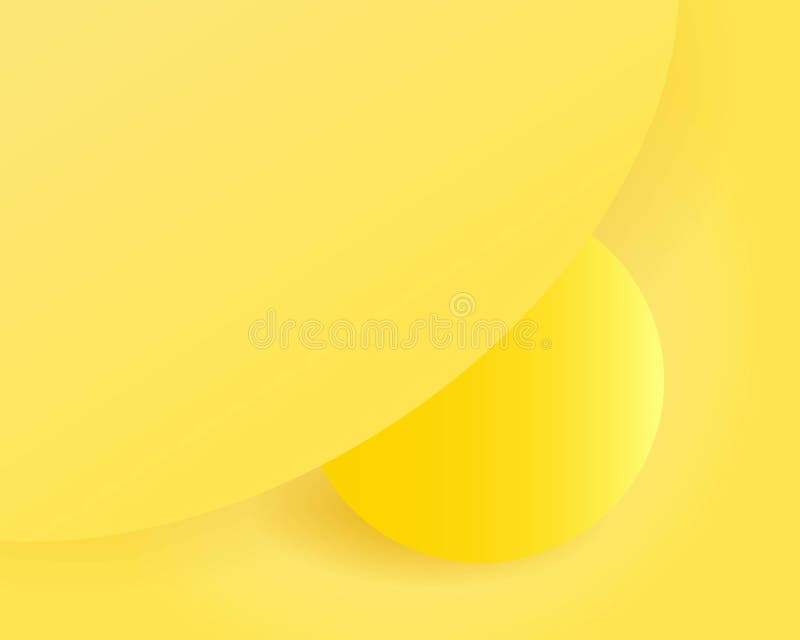 Soft Yellow Gradient Circle Curve Background Yellow Soft Backgrounds ...