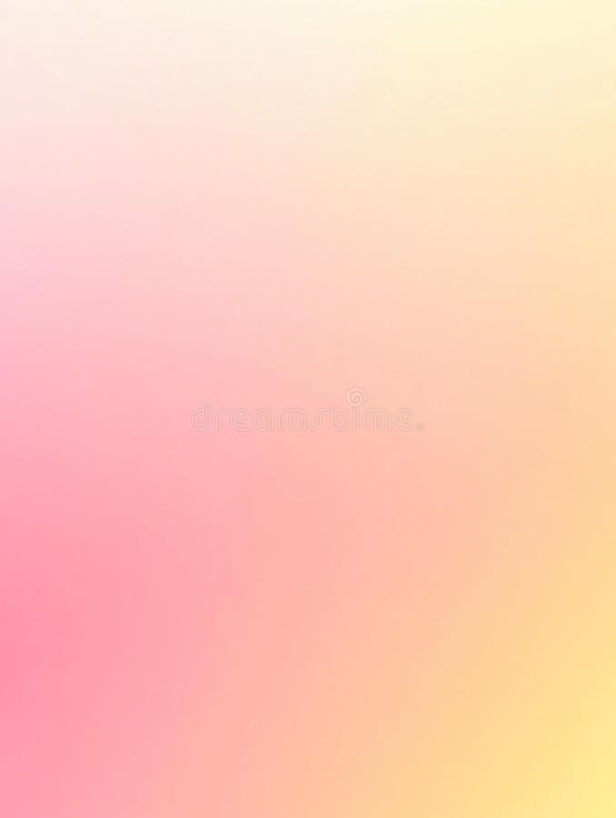 Soft Yellow and Pink Gradient Background with Subtle Transition Stock ...