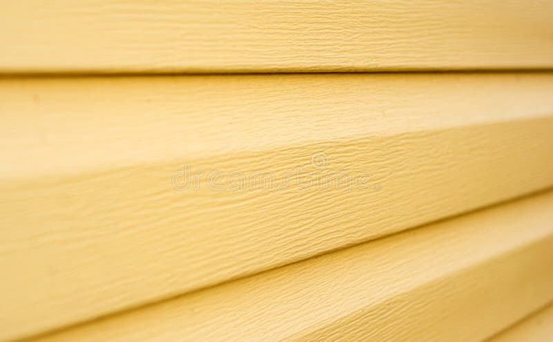 Yellow Wood Siding Texture
