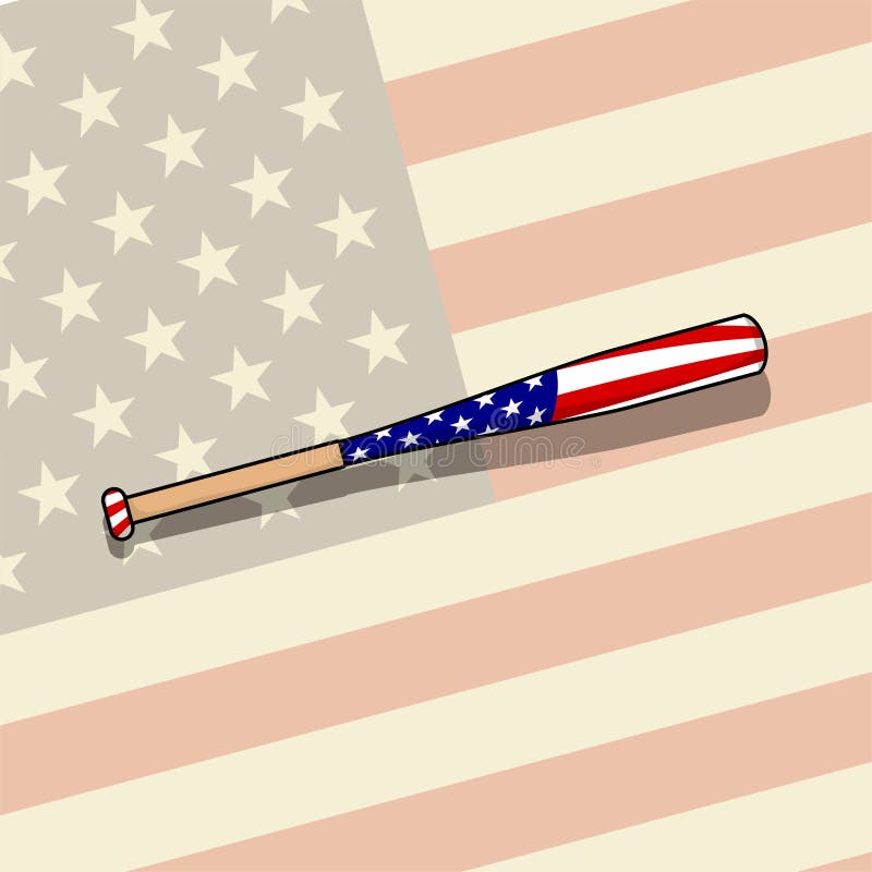 American Flag Softball Logo Stock Illustrations – 42 American Flag ...