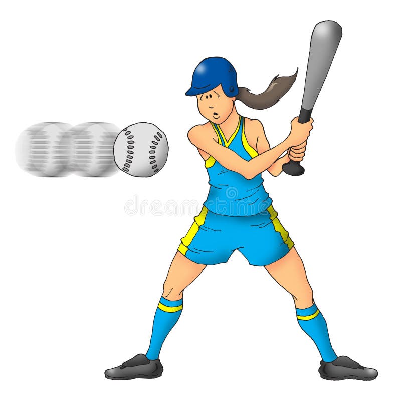 Softball Stock Illustrations – 9,684 Softball Stock Illustrations ...