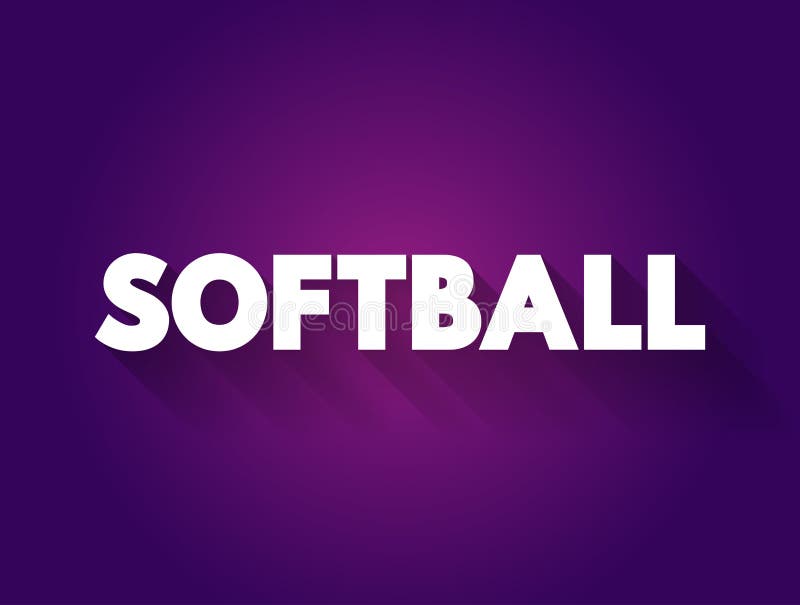 Softball Word Stock Illustrations – 144 Softball Word Stock ...
