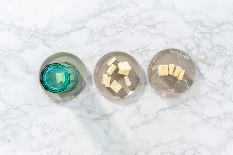 Softening unsalted butter stock image. Image of soften - 268240537