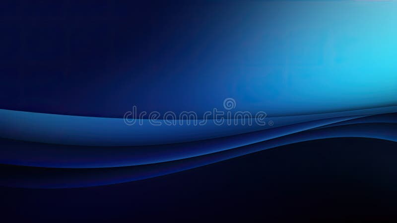 Softer Dark Blue Gradient Background Stock Illustration - Illustration ...